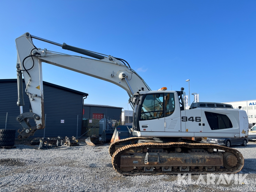 Bandgrävare Liebherr R946, Västerås, Klaravik auktioner