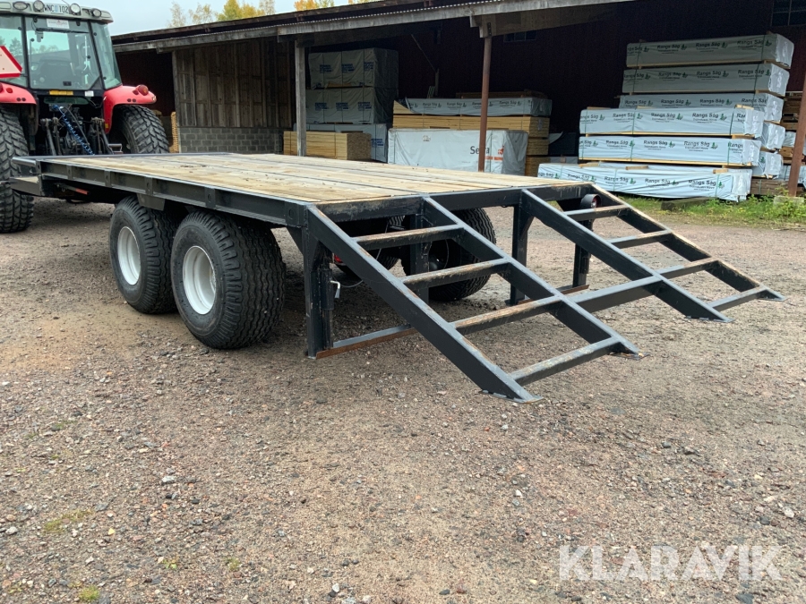 Maskintrailer, Gullspång, Klaravik auktioner