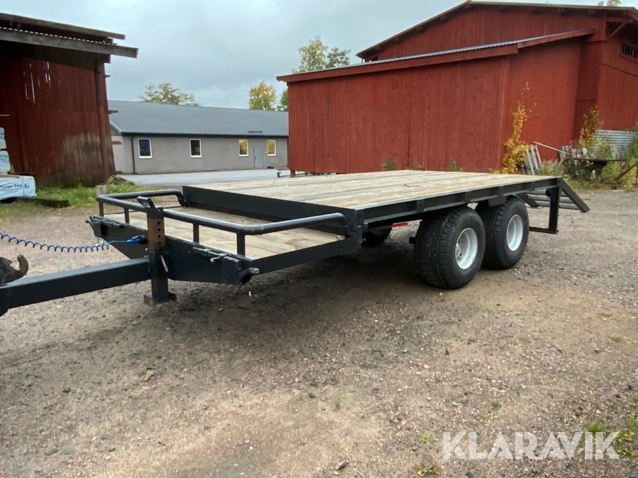 Maskintrailer, Gullspång, Klaravik auktioner