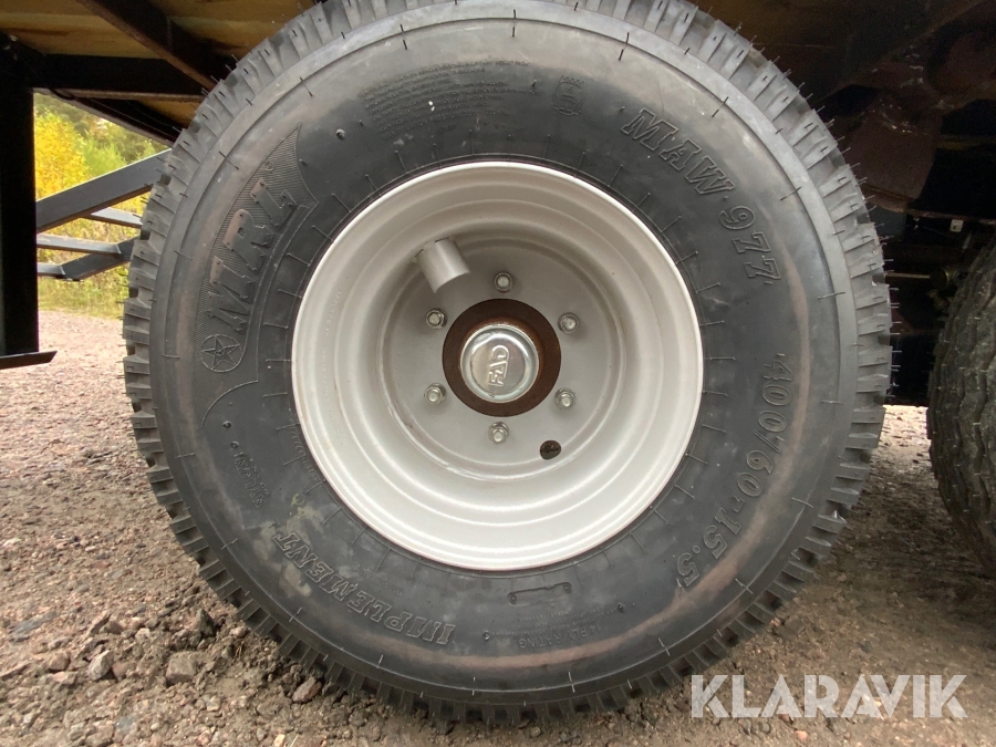 Maskintrailer, Gullspång, Klaravik auktioner