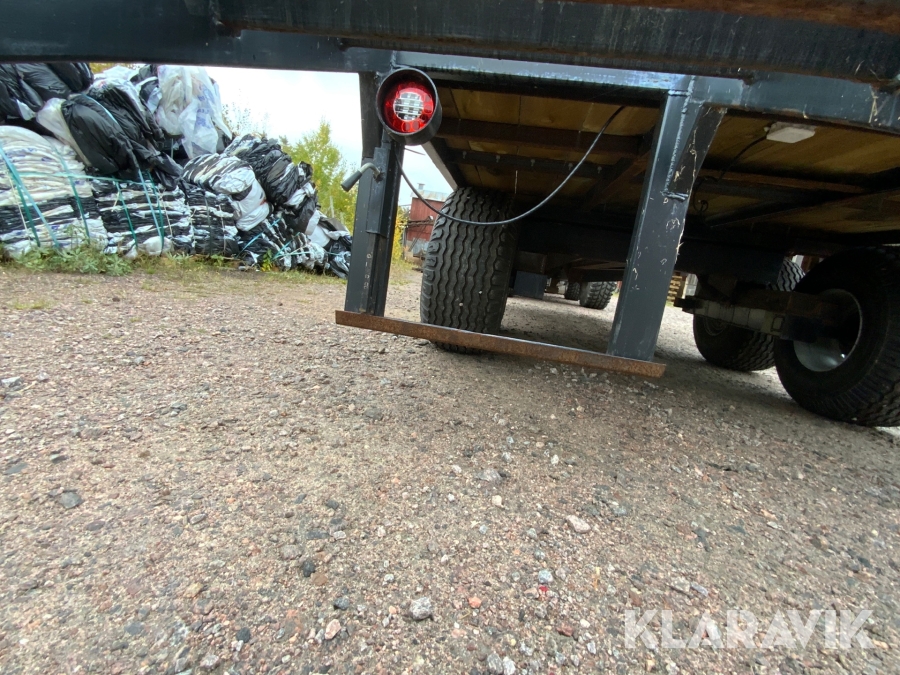Maskintrailer, Gullspång, Klaravik auktioner
