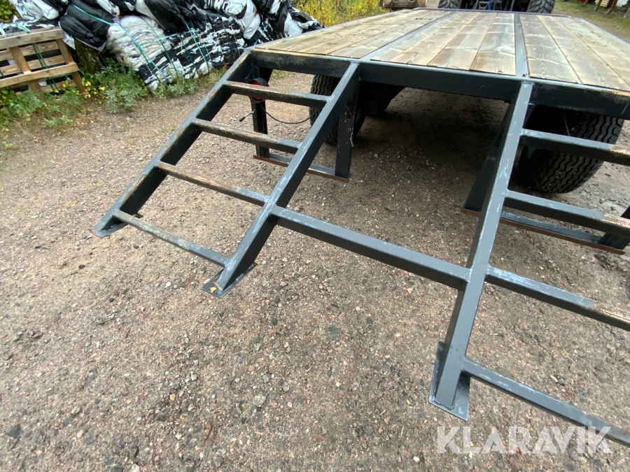 Maskintrailer, Gullspång, Klaravik auktioner