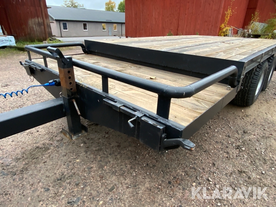 Maskintrailer, Gullspång, Klaravik auktioner