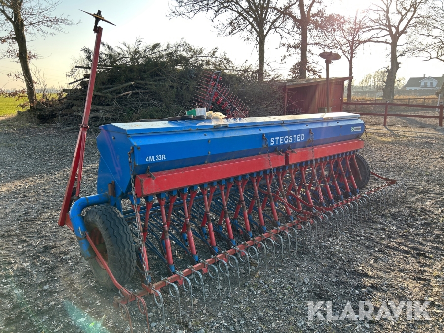 Såmaskin Stegsted-Stn 4M.34R, Helsingborg, Klaravik auktione