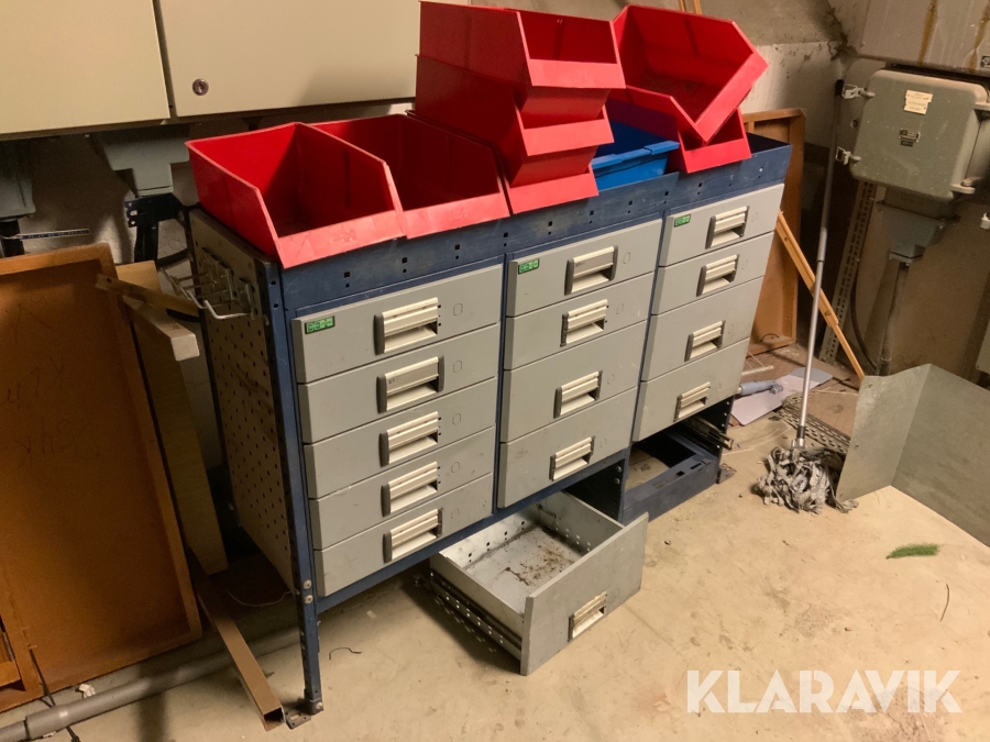 Verkstadsinredning till transportbil HH modul system, Katrin