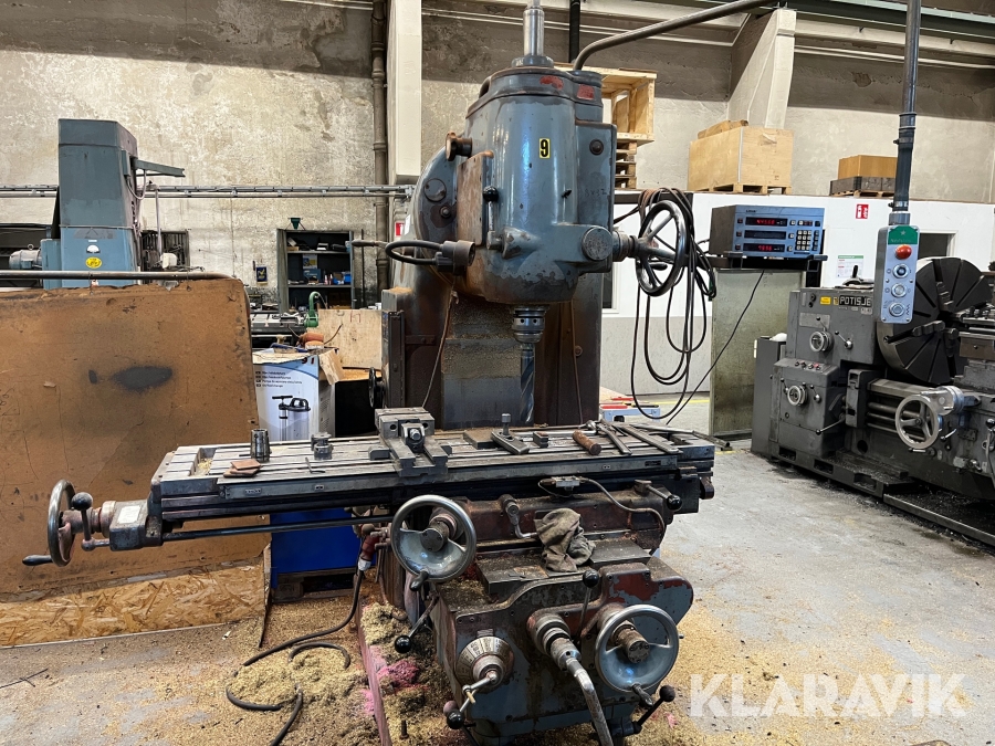 Fräs Köping VF20, Hallstahammar, Klaravik auktioner