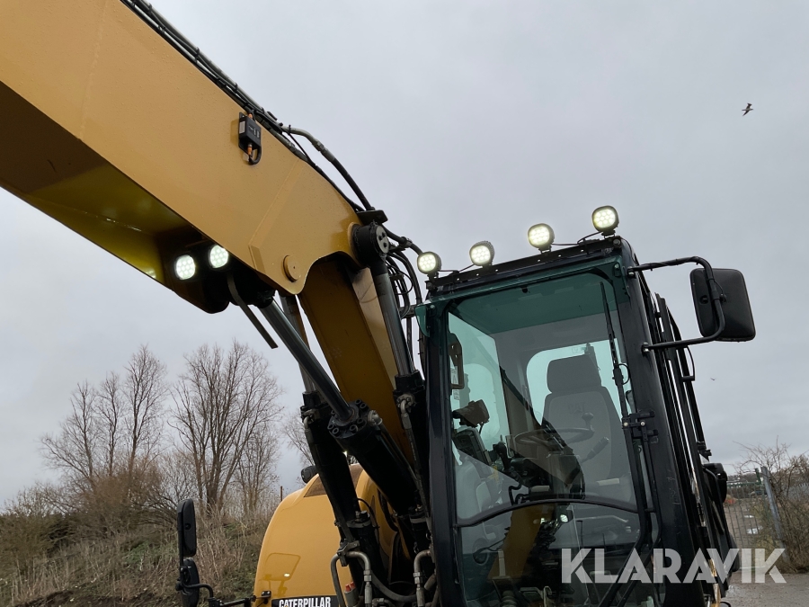 Grävmaskin CAT M315D, Trelleborg, Klaravik auktioner
