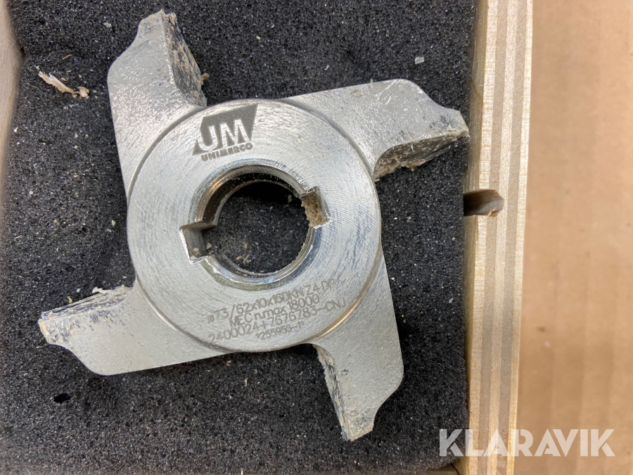 Klaravik Auktioner | Frässtål Unimerco 4 st