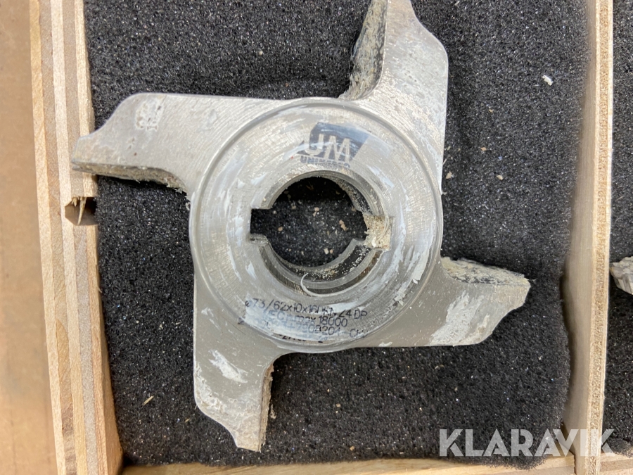 Klaravik Auktioner | Frässtål Unimerco 4 st