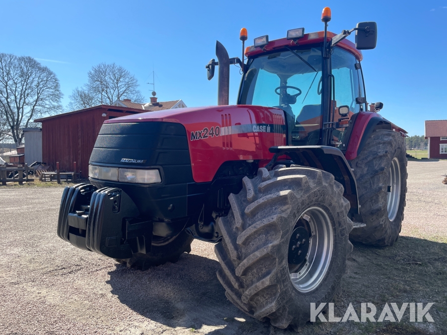 Traktor Case MX 240, Uppsala, Klaravik auktioner