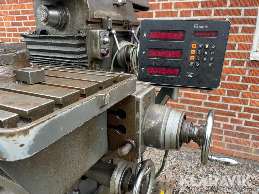 Klaravik Auktioner | Universalfräs Thiel Duplex 158
