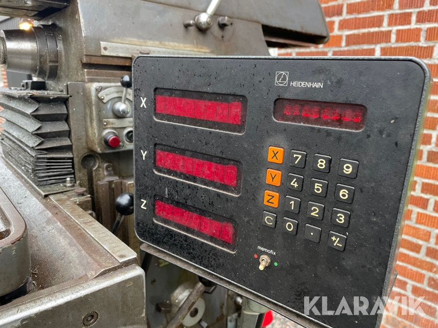 Klaravik Auktioner | Universalfräs Thiel Duplex 158