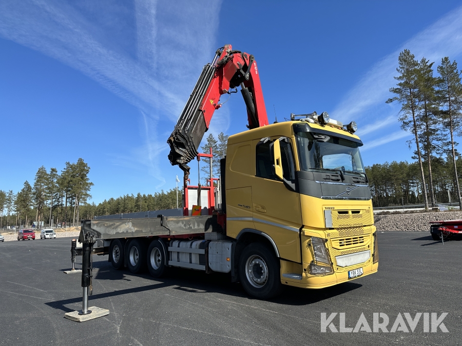 Kranbil Volvo FH540, Jönköping, Klaravik auktioner