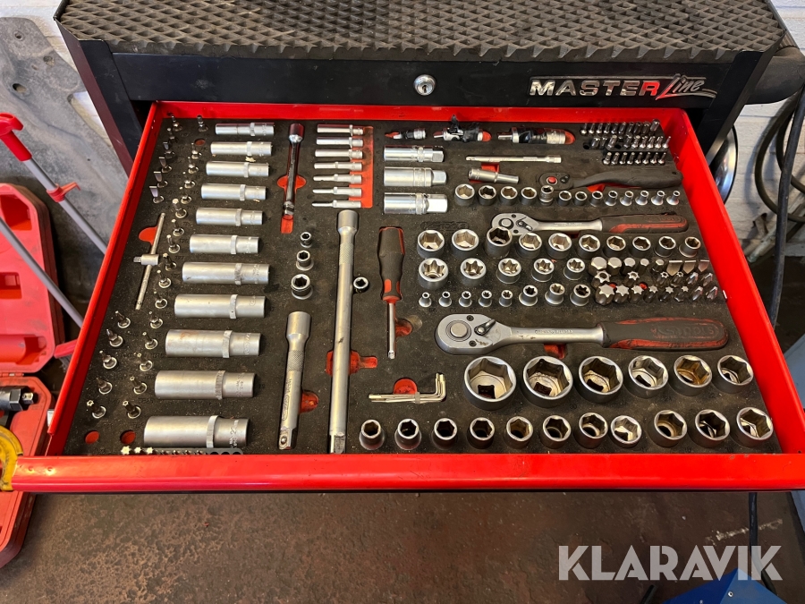 Verktygsvagn Ks tools Master line, Köping, Klaravik auktione