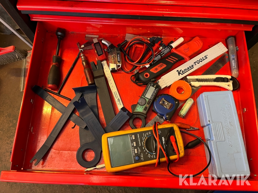 Verktygsvagn Ks tools Master line, Köping, Klaravik auktione