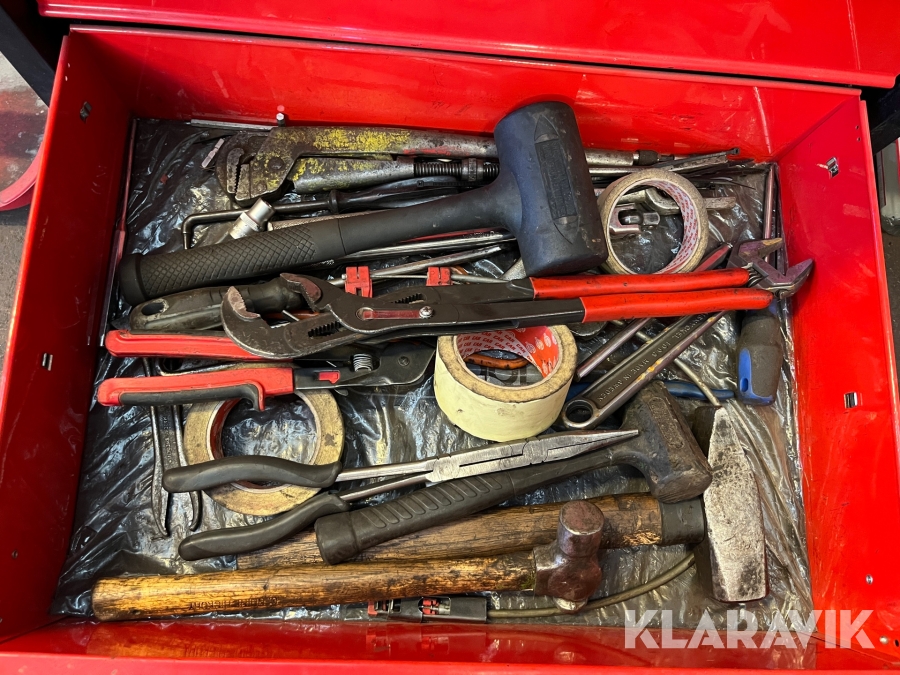 Verktygsvagn Ks tools Master line, Köping, Klaravik auktione