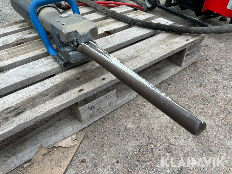 Hydraulisk bergspräckare med aggregat Thema SP600, Göteborg,
