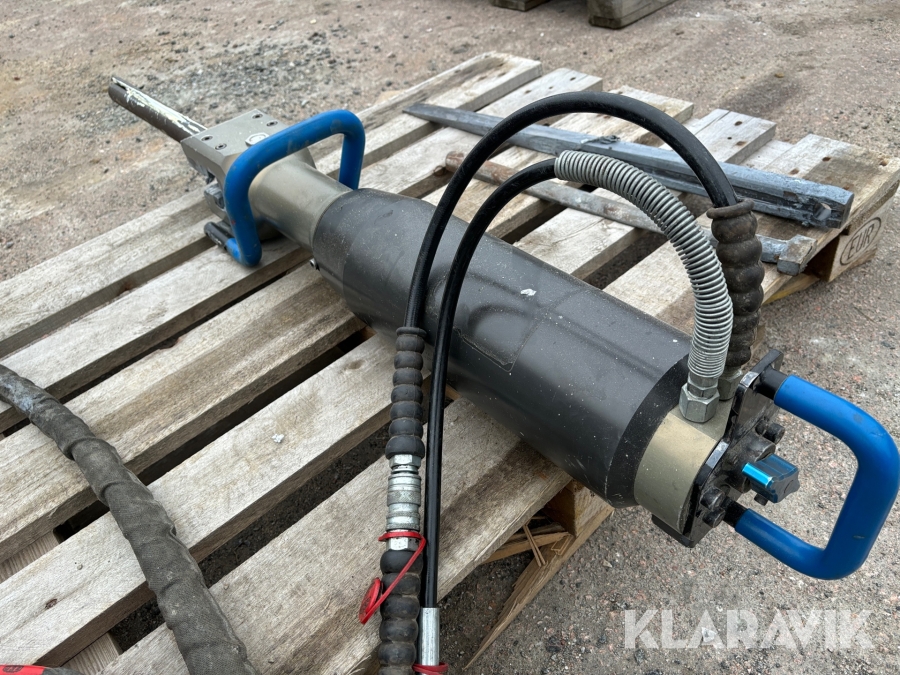 Hydraulisk bergspräckare med aggregat Thema SP600, Göteborg,