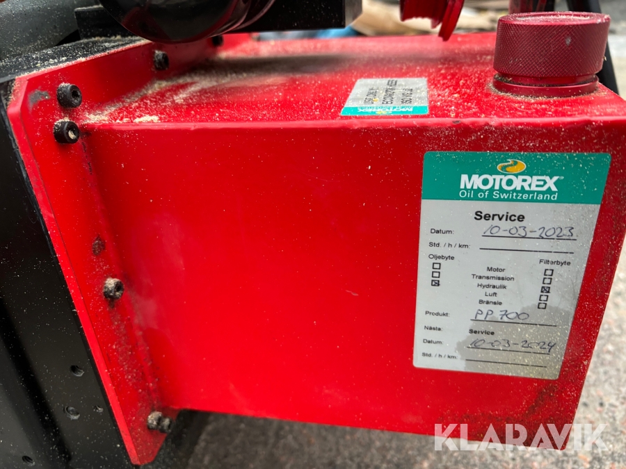 Hydraulisk bergspräckare med aggregat Thema SP600, Göteborg,