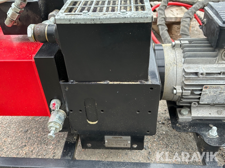 Hydraulisk bergspräckare med aggregat Thema SP600, Göteborg,