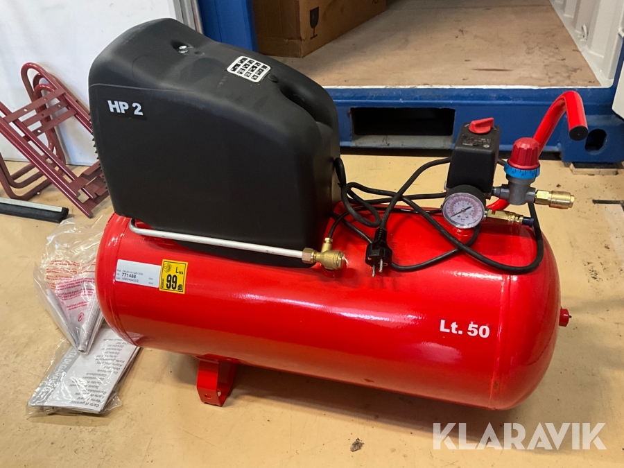 Kompressor HP 2 OM231, Värmdö, Klaravik auktioner