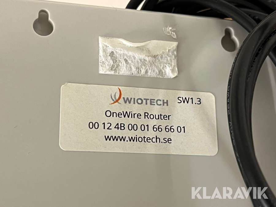 Sensorsystem Wiotech, Linköping, Klaravik auktioner