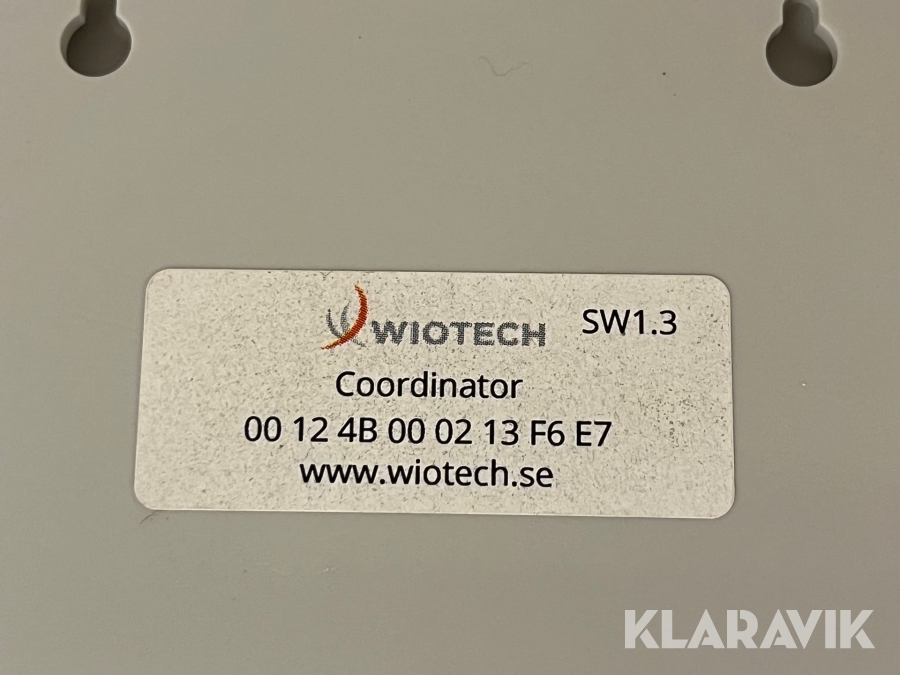 Sensorsystem Wiotech, Linköping, Klaravik auktioner