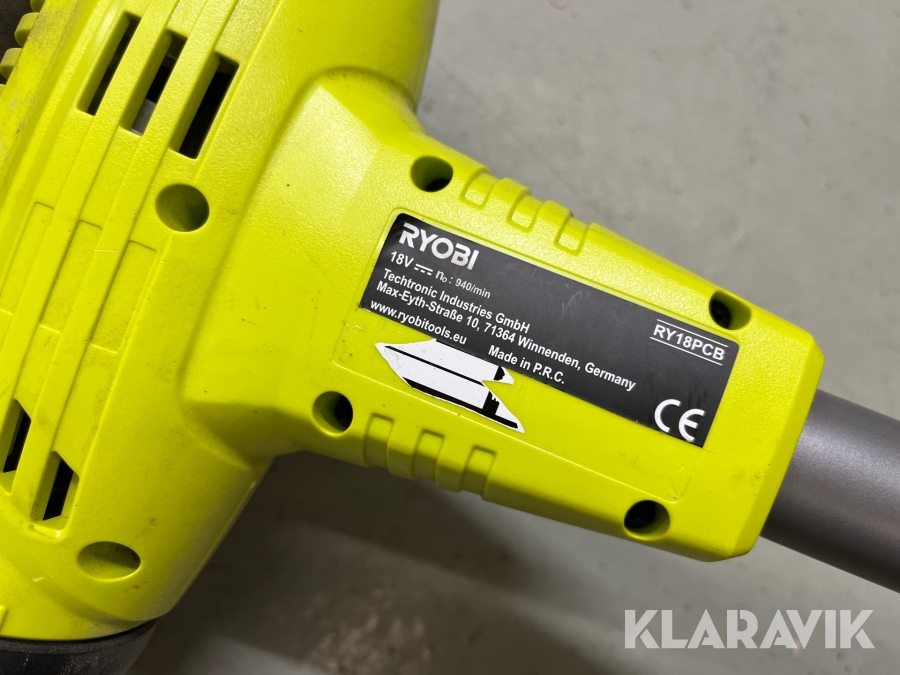 Borste RYOBI RY18 PCB, Jönköping, Klaravik auktioner