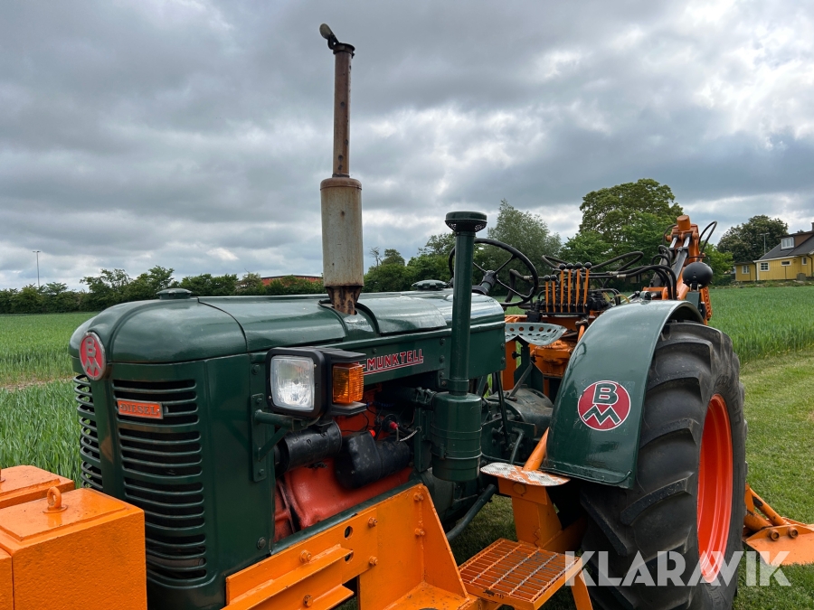 Veterantraktor Bolinder-Munktell BM 35 , Åstorp, Klaravik au