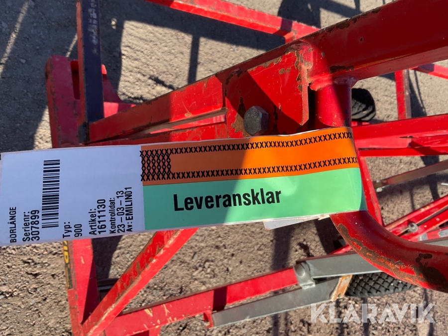 Skivvagn Starke Arvid Alia 900, Jönköping, Klaravik auktione