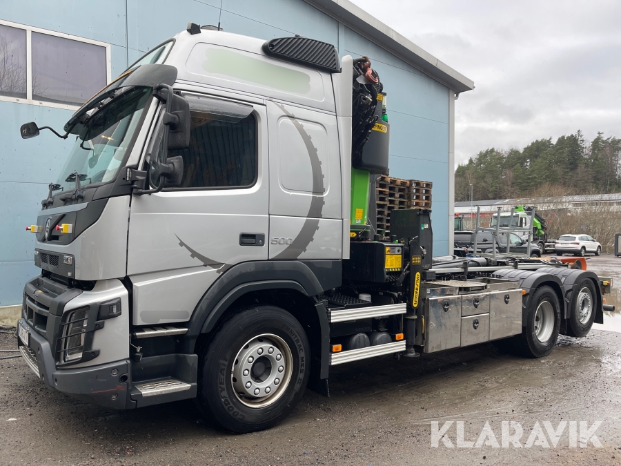 Kranväxlare Volvo FM500, Kungälv, Klaravik auktioner