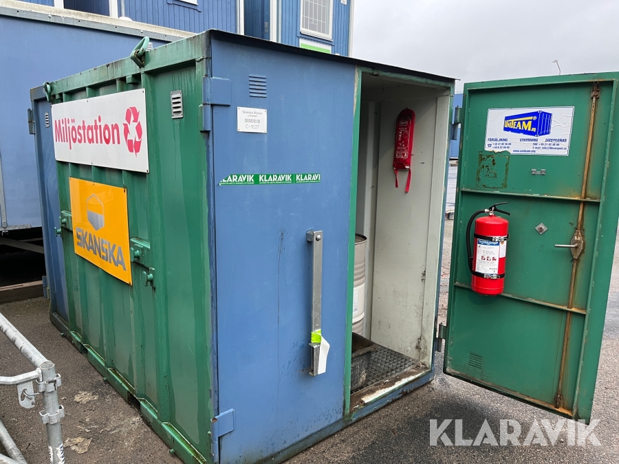 Miljöcontainer, Jönköping, Klaravik auktioner