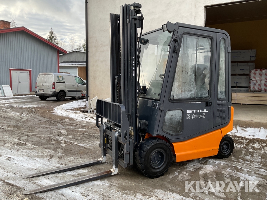 Motviktstruck Still R 60-25, Forshaga, Klaravik auktioner Motviktstruck Still R 60-25, Forshaga, Klaravik auktioner