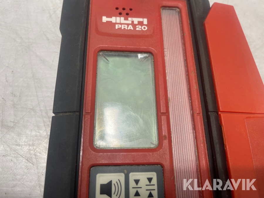 Planlaser & lasermottagare Hilti PR2-HS ,PRA20, Svalöv,