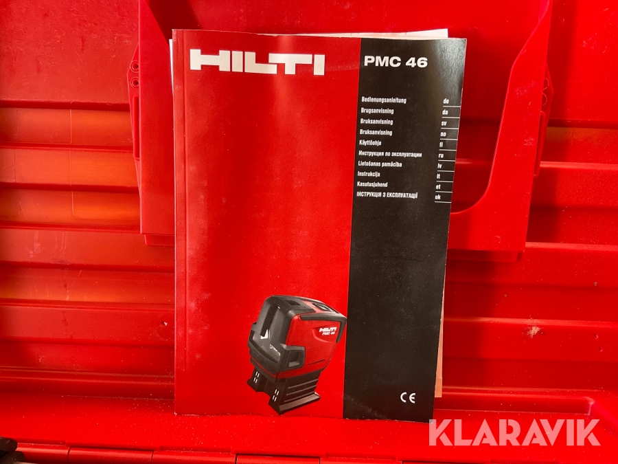 Punk - och Linjelaser Hilti PMC 46, Jönköping, Klaravik aukt