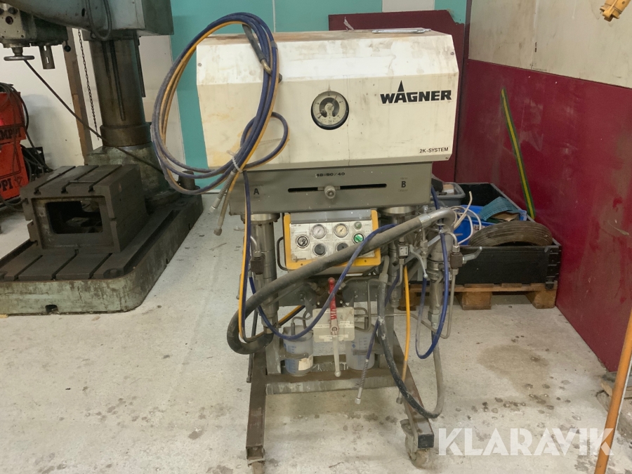 Klaravik Auktioner | Wagner 2k-system med mixer