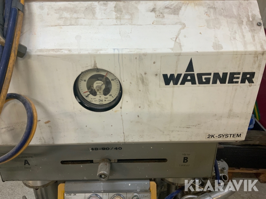 Klaravik Auktioner | Wagner 2k-system med mixer