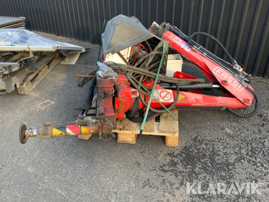Kran Fassi M10A.11, Skövde, Klaravik auktioner