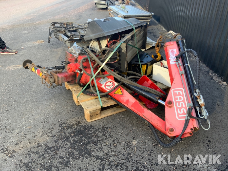 Kran Fassi M10A.11, Skövde, Klaravik auktioner
