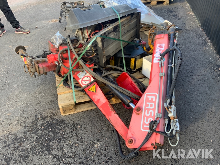 Kran Fassi M10A.11, Skövde, Klaravik auktioner