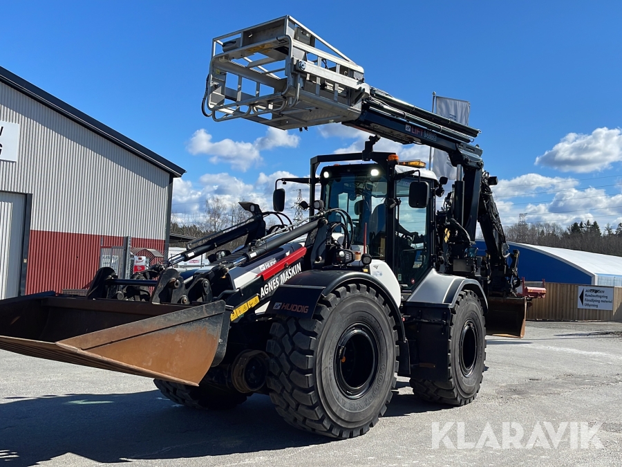 Grävlastare Huddig 1260D Rail, Lerum, Klaravik auktioner