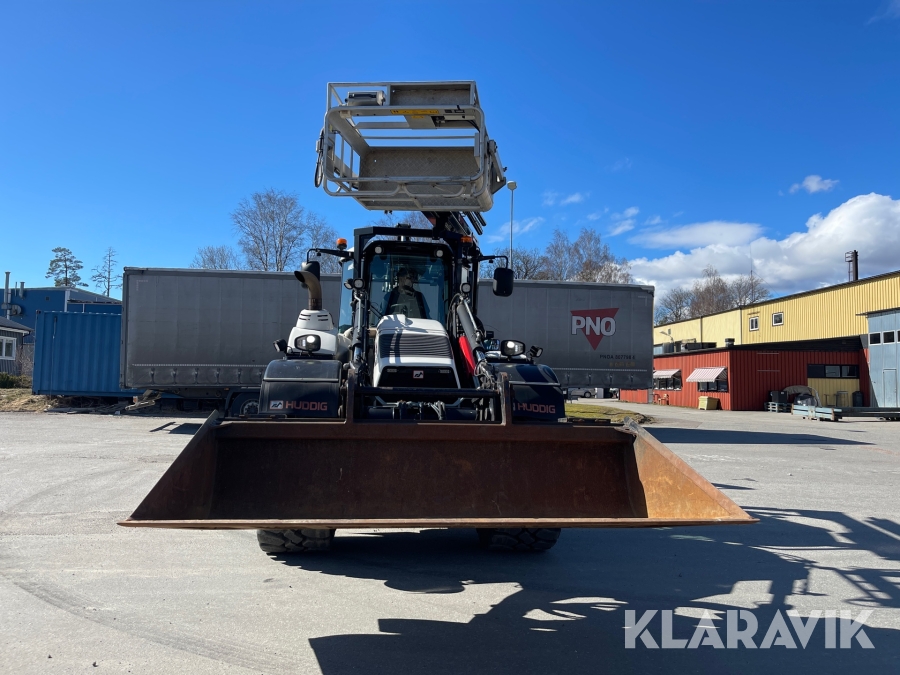 Grävlastare Huddig 1260D Rail, Lerum, Klaravik auktioner