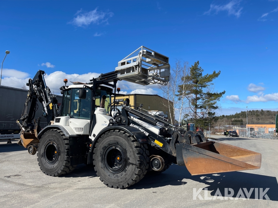 Grävlastare Huddig 1260D Rail, Lerum, Klaravik auktioner