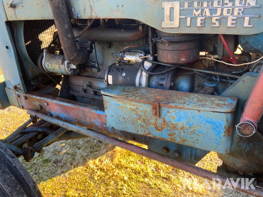 Veterantraktor Fordson Major, Svenljunga, Klaravik auktioner