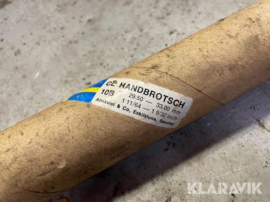 Handbrotsch Almkvist & vi, Årjäng, Klaravik auktioner