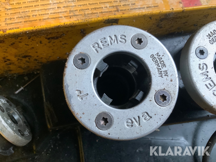 Gängmaskin VVS rör Rems Amigo2 Copact´, Eskilstuna,