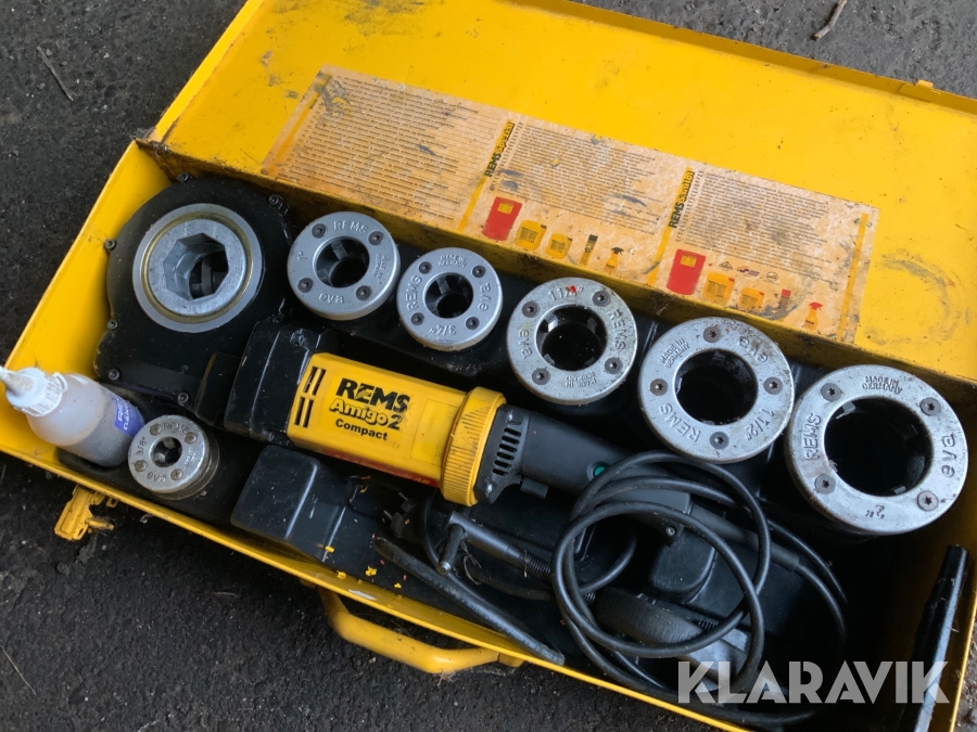 Gängmaskin VVS rör Rems Amigo2 Copact´, Eskilstuna,