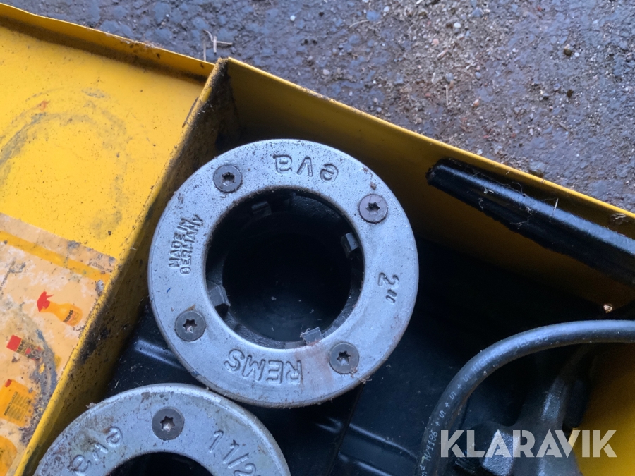 Gängmaskin VVS rör Rems Amigo2 Copact´, Eskilstuna,