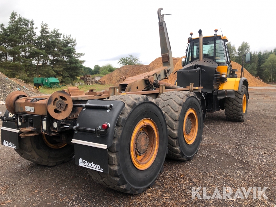 Dumper JCB 722 med lastväxlare
