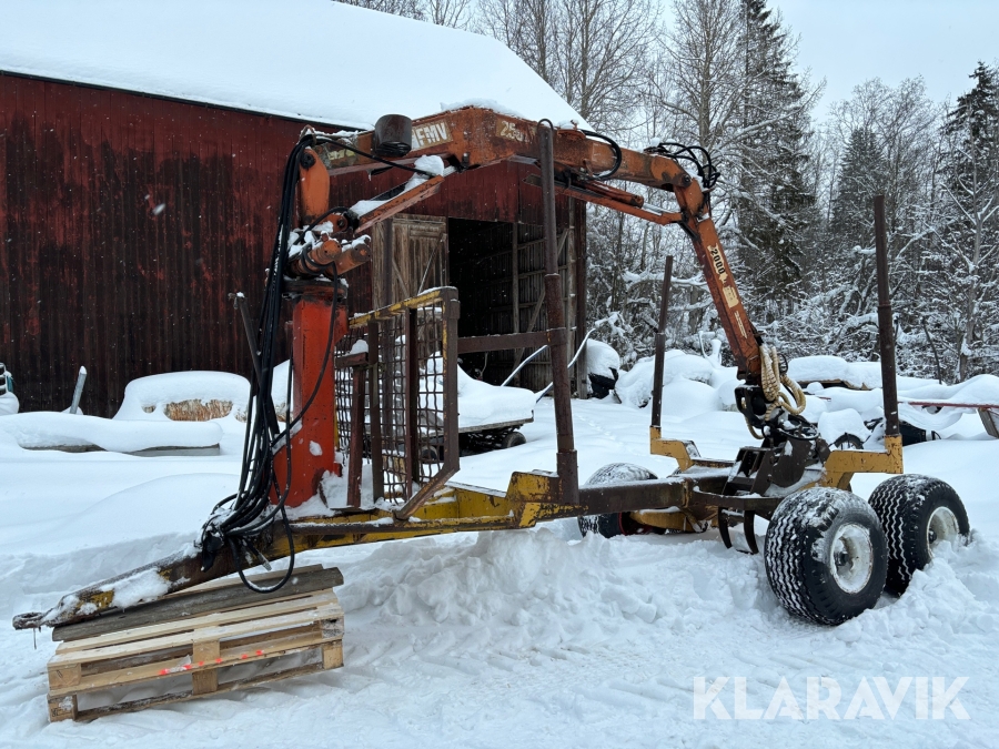 Timmervagn Rossö FMV2500, Sundsvall, Klaravik auktioner